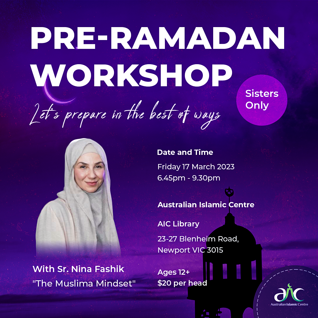 Pre-Ramadan Workshop – AIC